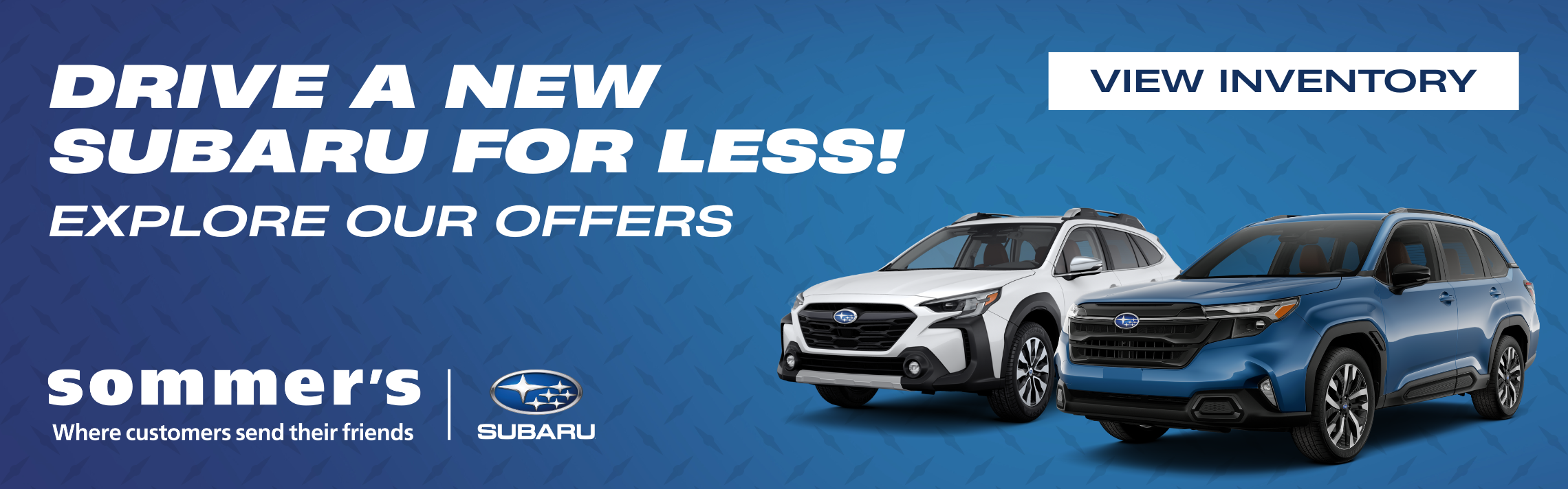 New Car Specials at Sommer’s Automotive in Mequon near Milwaukee